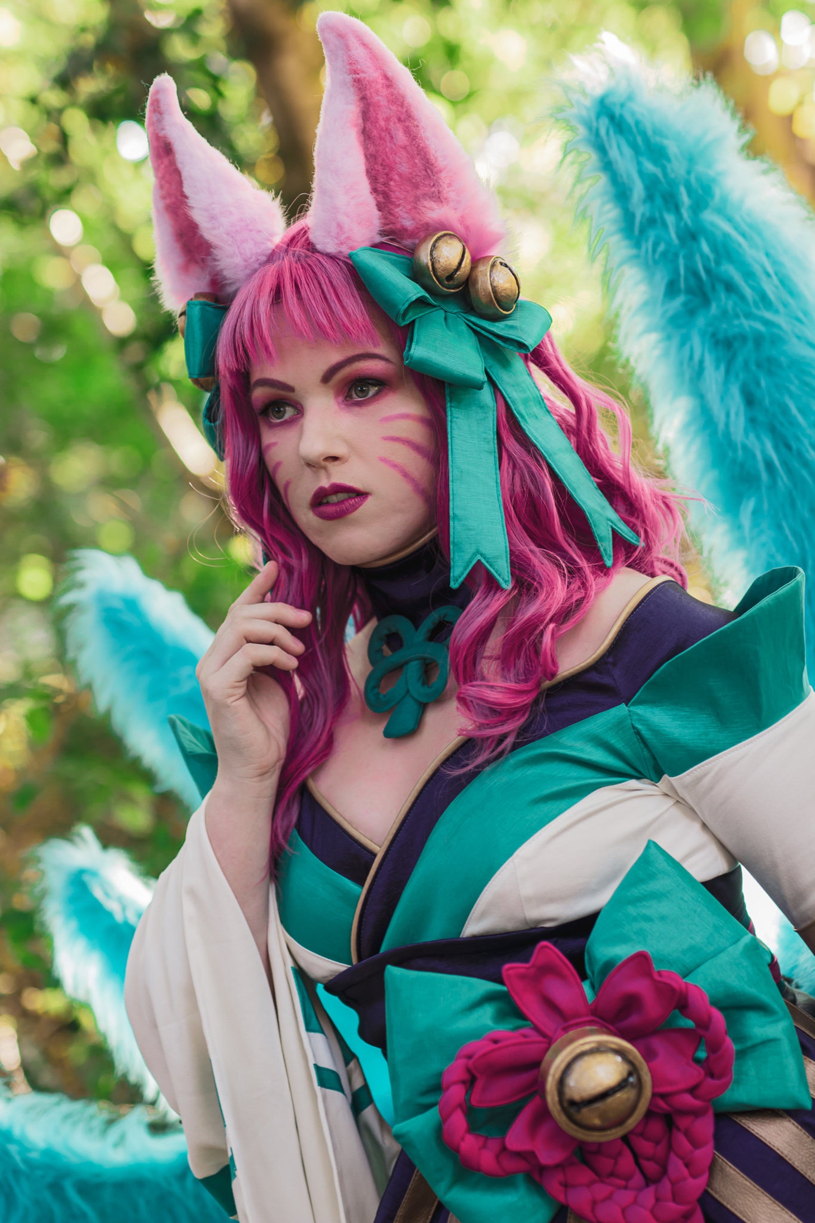 Nine Tailed Fox Spirit Cosplay Patterns and Tutorial by Pretzl Cosplay ...