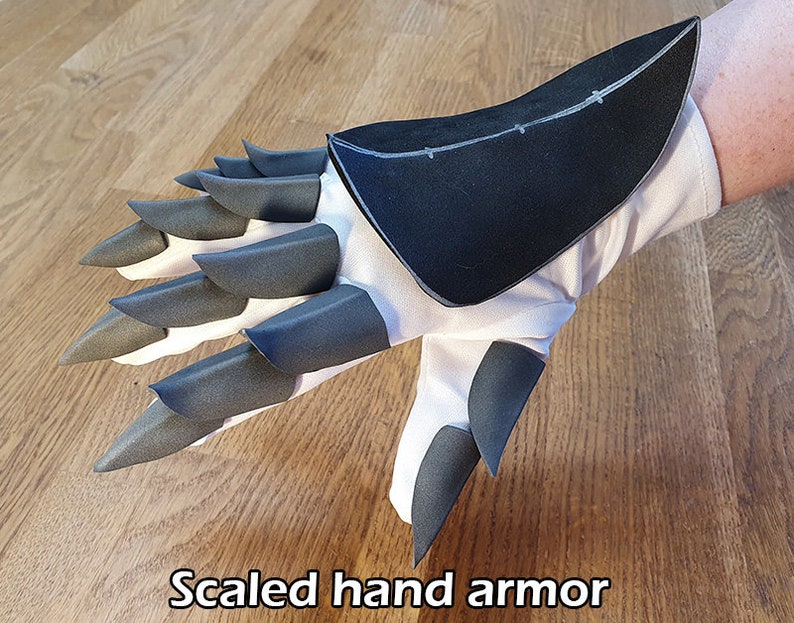 Foam/worbla Hand and Finger Armor Pattern Collection by Pretzl - Etsy