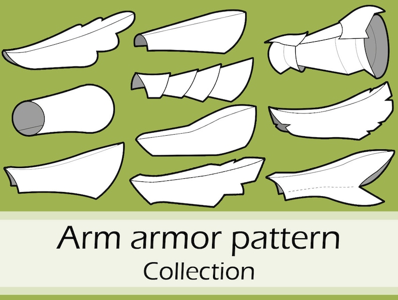 Cosplay Foam Armor Pattern Starter Kit by Pretzl Cosplay - PDF - Etsy
