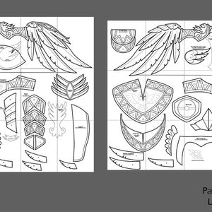 Fantasy Valkyrie Armor and Bow Templates and Tutorial by Pretzl Cosplay ...