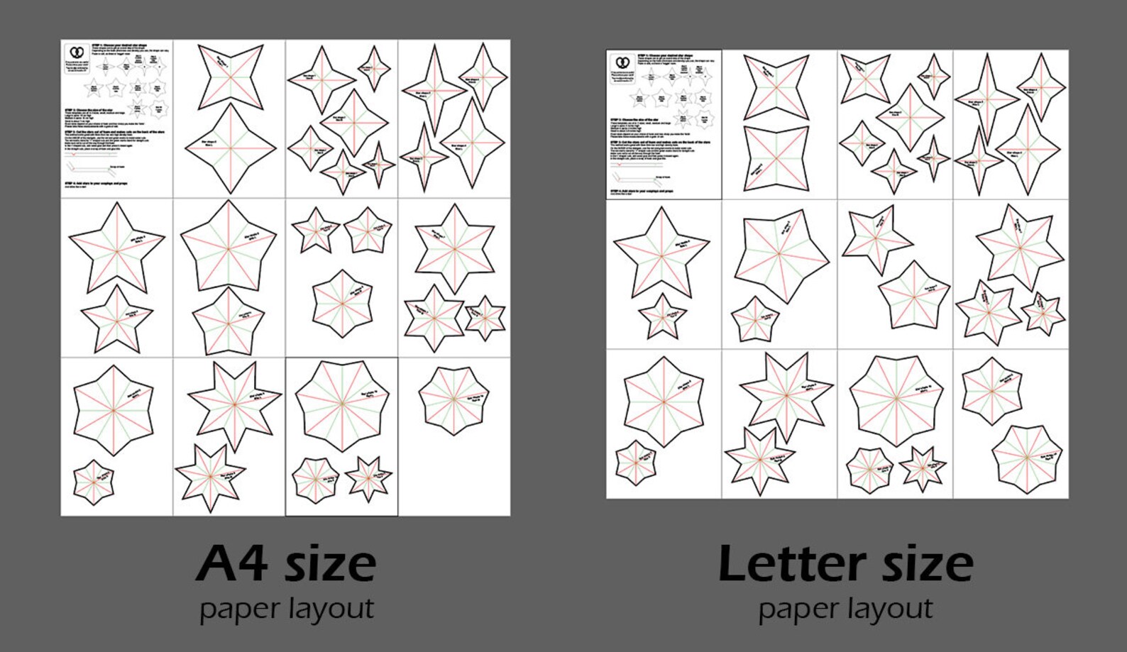 Foam Stars Templates Collection by Pretzl Cosplay - PDF - Etsy