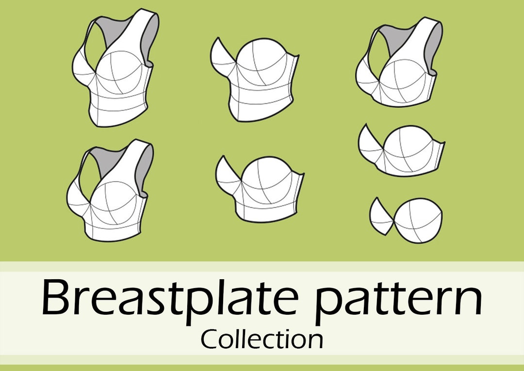 Elven Breastplate Pattern Collection by Pretzl Cosplay - PDF - Etsy