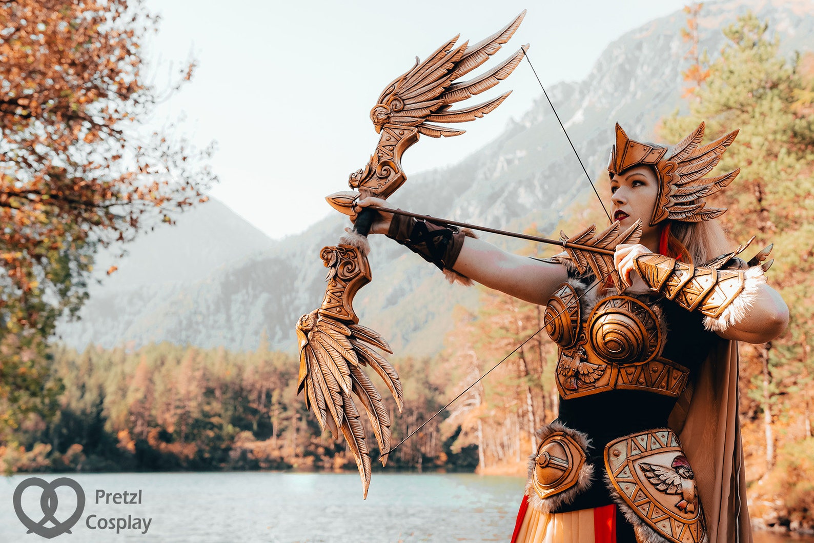 Fantasy Valkyrie Armor and Bow Templates and Tutorial by Pretzl Cosplay ...