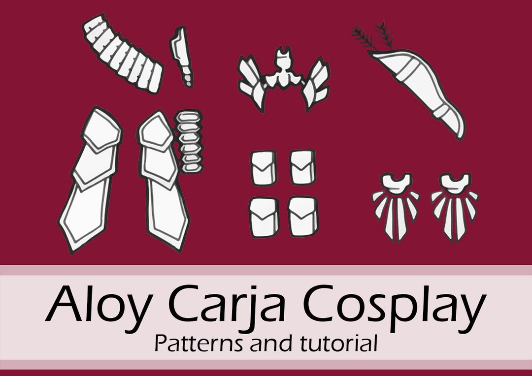Aloy Carja Cosplay Patterns and Tutorial by Pretzl Cosplay PDF - Etsy ...