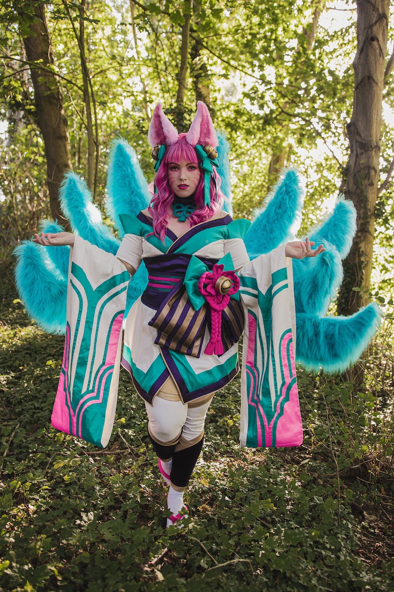 Nine Tailed Fox Spirit Cosplay Patterns and Tutorial by Pretzl Cosplay ...