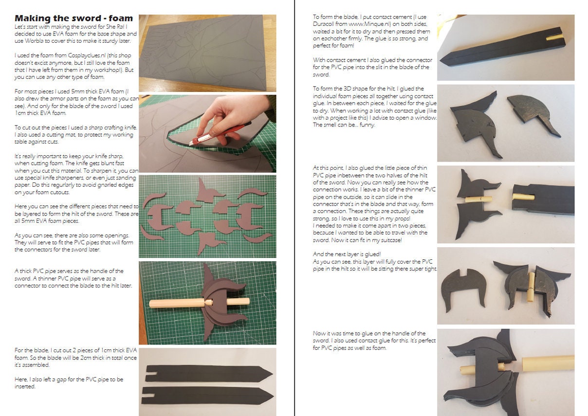 Magical Girl Cosplay Patterns and Tutorial by Pretzl Cosplay - PDF - Etsy