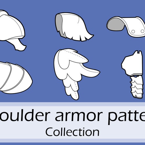 Foam/worbla Hand and Finger Armor Pattern Collection by Pretzl - Etsy