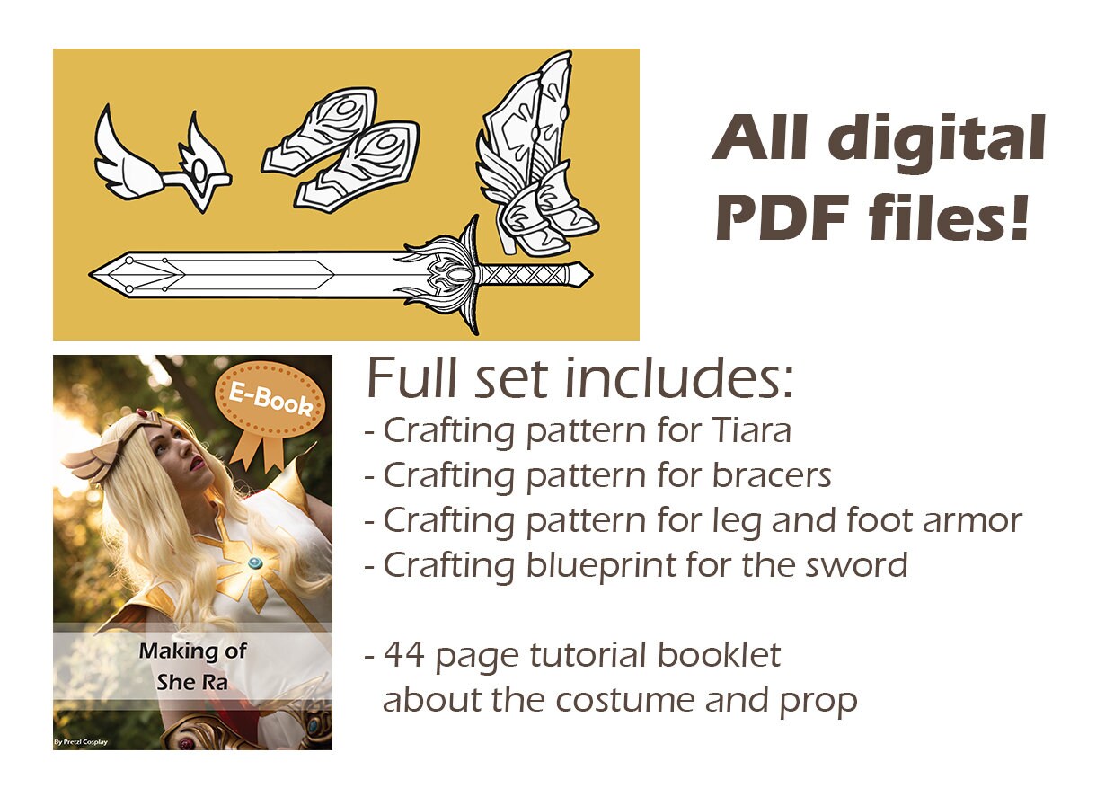 Magical Girl Cosplay Patterns and Tutorial by Pretzl Cosplay - PDF - Etsy