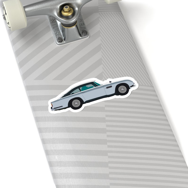 Aston Martin DB5 James Bond Car Sticker - Etsy
