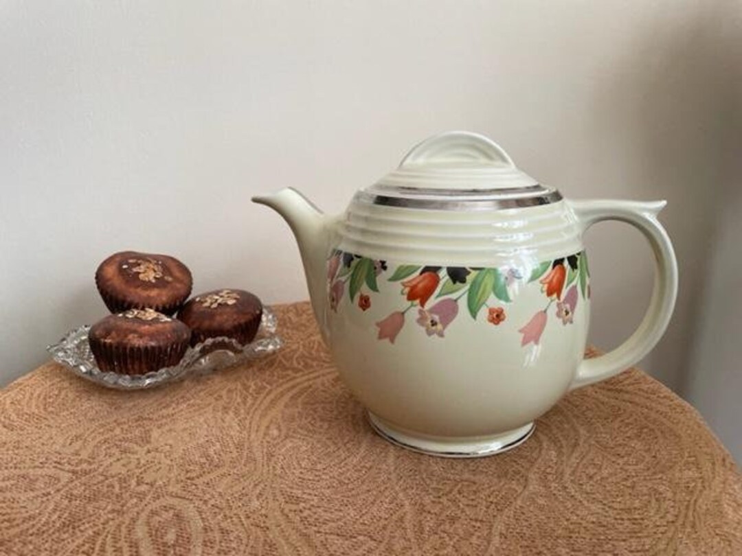 Vintage Hall Crocus Art Deco 1930s Coffee Pot Teapot - Etsy
