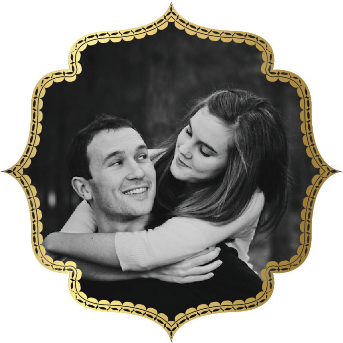 20 Gold bracket frame borders with detail. Instant digital | Etsy