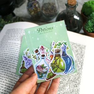 Potion Bottle Stickers Pack - Etsy