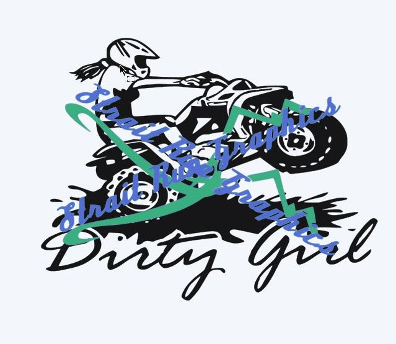 A Girl ATV Riding SVG File Side by Side Utv, 4 Wheeler - Etsy