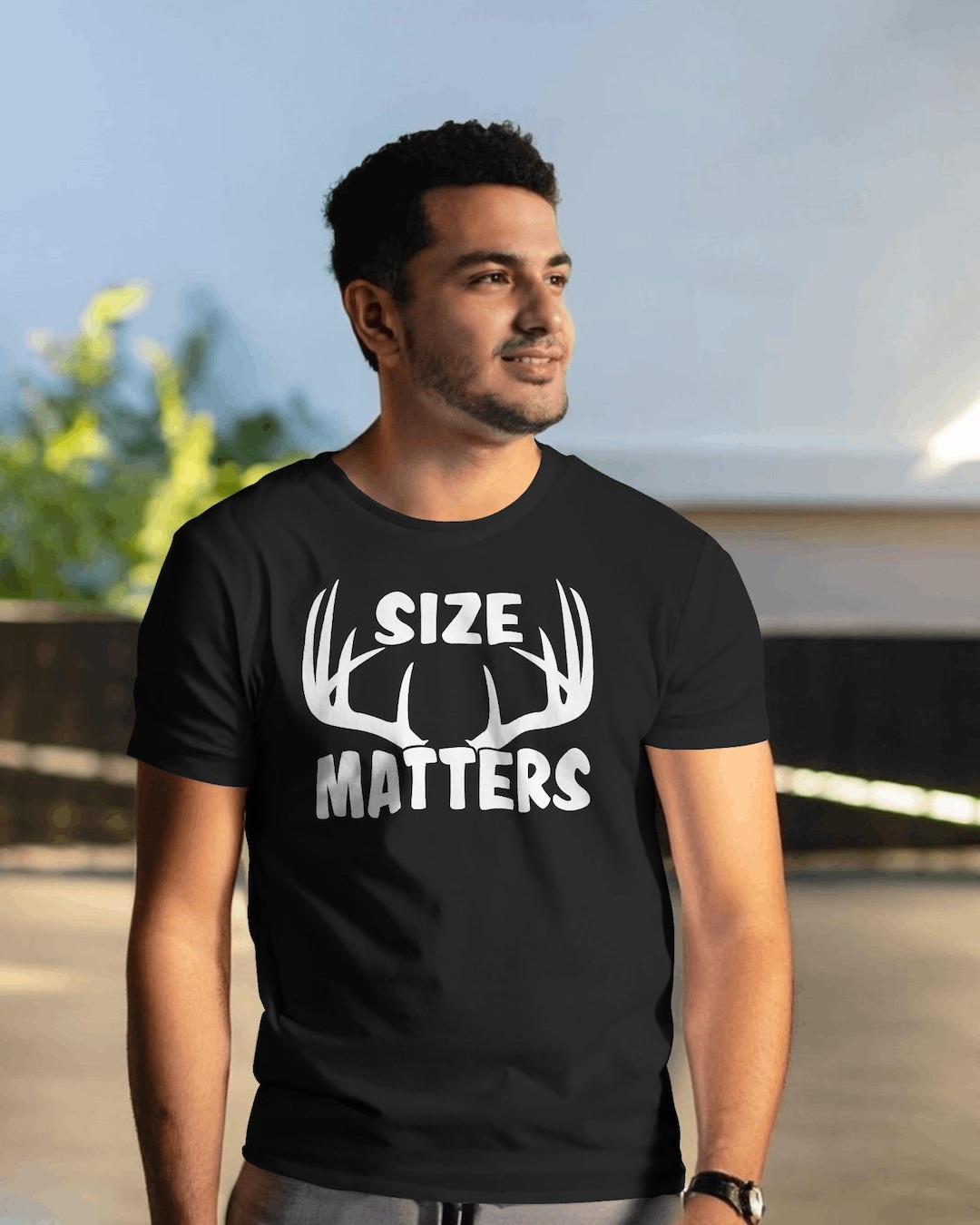 Size Matters T-shirt, Big Buck Hunting, Hunting Humor, Trophy Deer ...