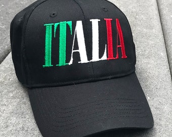 Italia Baseball Cap - Etsy
