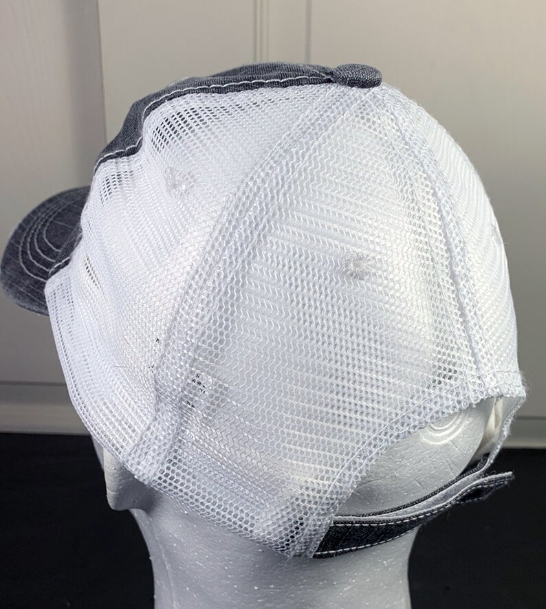 Distressed Gray Beach Cap salty Life Embroidery - Etsy