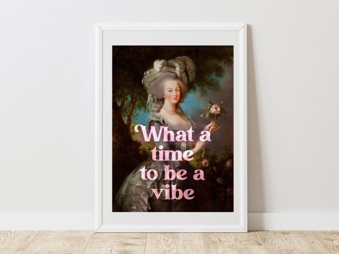 Pink Neon Art Print Typography Art Print/poster Gifts Royalcore - Etsy