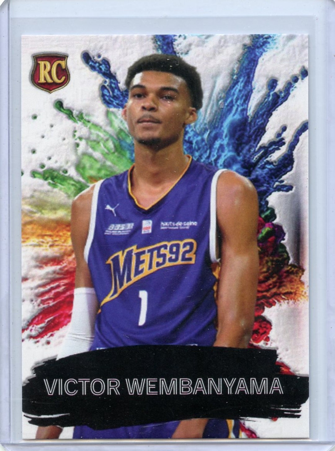 Victor Wembanyama 2023 Rookie Color Blast Card Limited Edition J997 ...