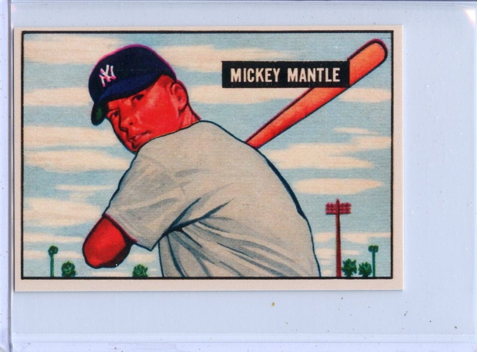 MICKEY MANTLE New York Yankees 1951 Bowman Rookie Card - Etsy New Zealand