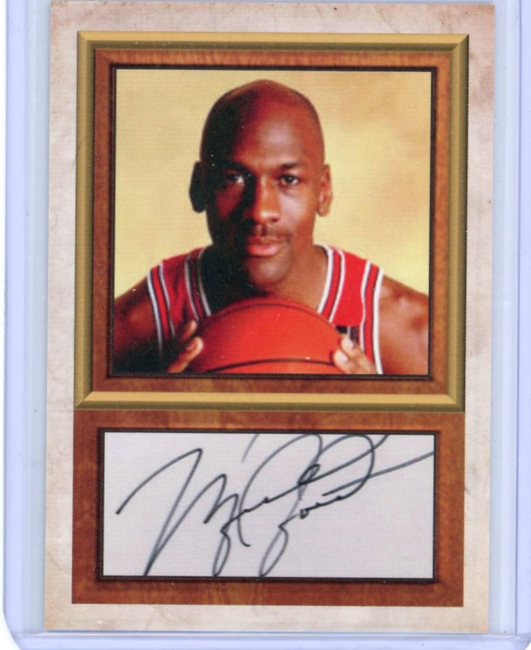 Michael Jordan 14 2020 D. Gordon Series 2 Limited Facsimile Autographed ...