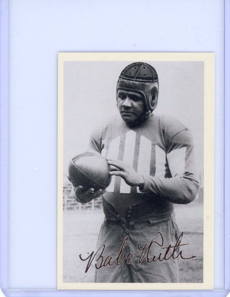 Memorabilia new york yankees 1950's caldor babe ruth with blank back ...