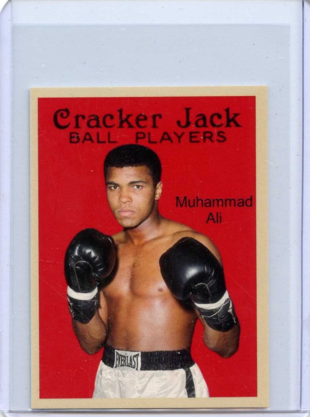 J1450 MUHAMMAD ALI Cracker Jack Boxing Card - Etsy