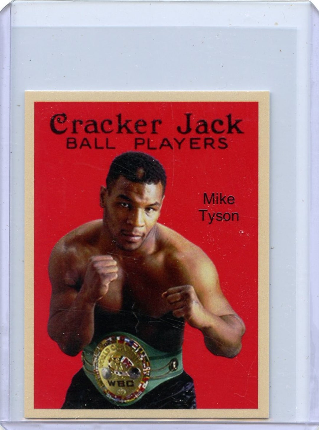 J1453 MIKE TYSON Cracker Jack Boxing Card - Etsy