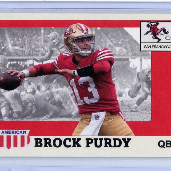Brock Purdy Cards - Etsy