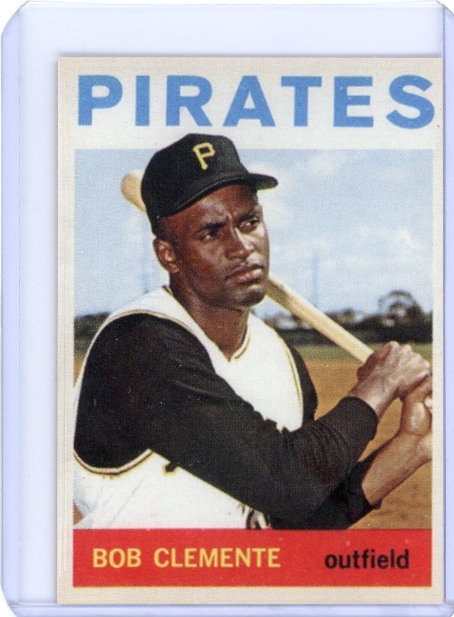 1964 Topps Roberto Clemente Pittsburgh Pirates Reprint - Etsy