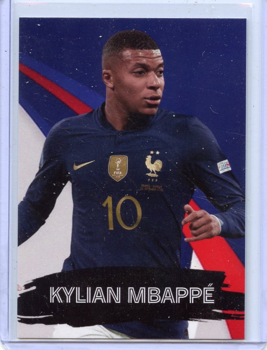 Kylian Mbappe Paris Saint-germain Soccer Card - Etsy