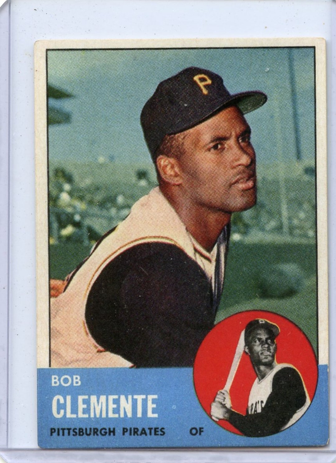 Roberto Clemente Vintage Looking Baseball RP Card - Etsy