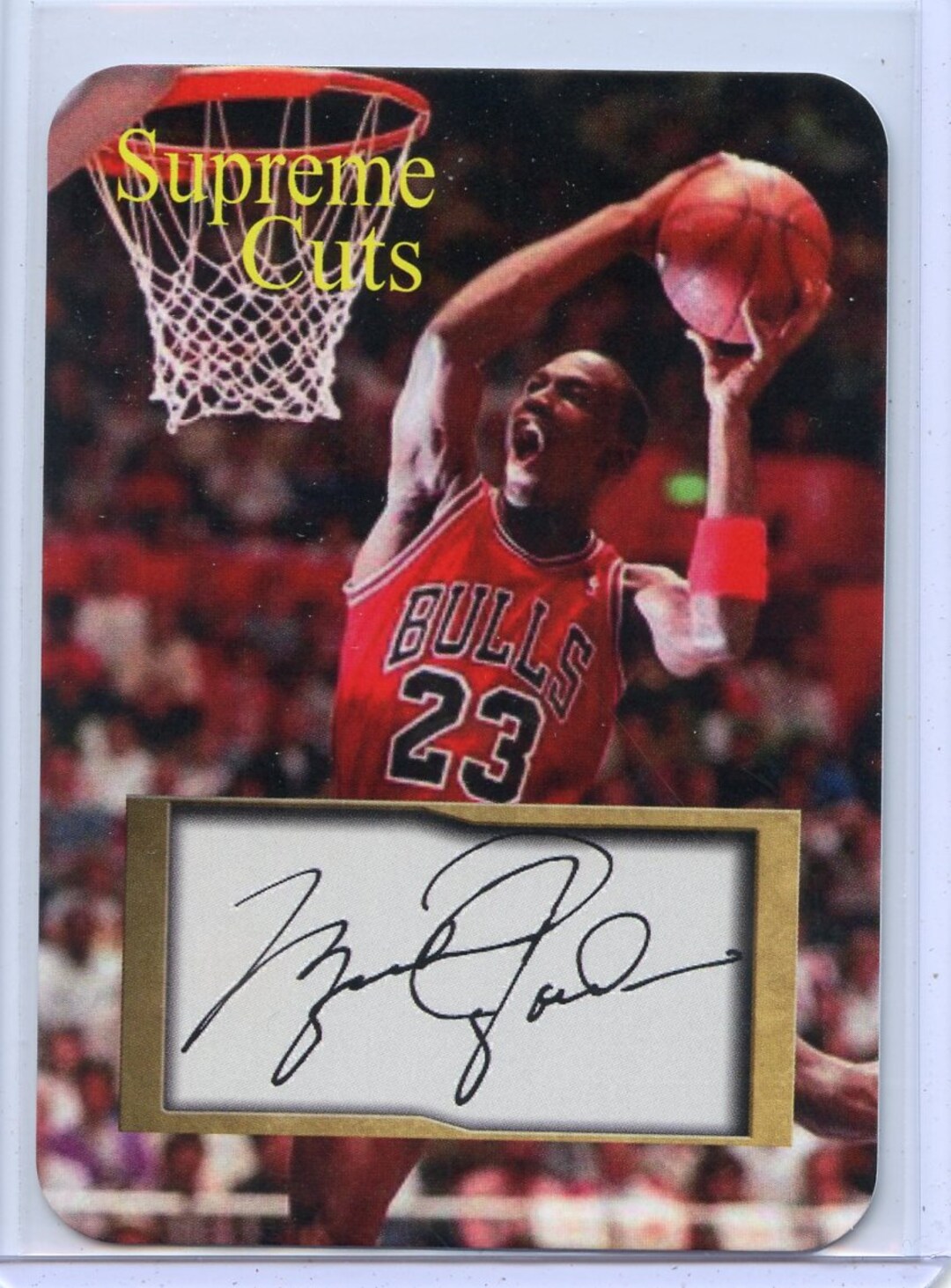 Michael Jordan Chicago Bulls Facsimile Autographed Basketball - Etsy