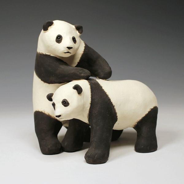 Ceramic Panda - Etsy