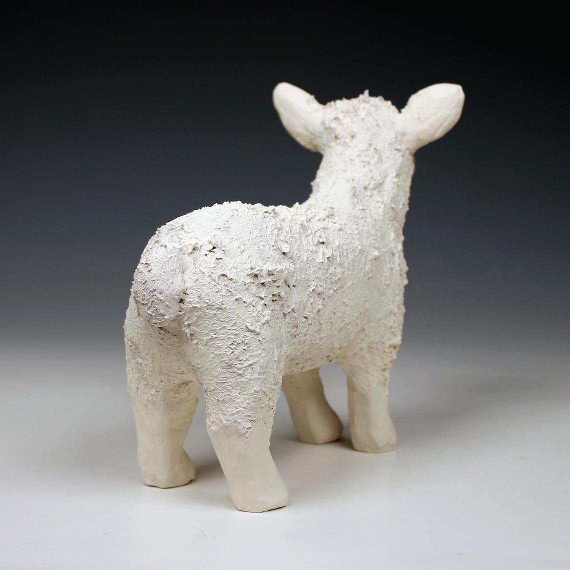 Ceramic Lamb, Innocent, Pretty Lamb Sculpture - Etsy