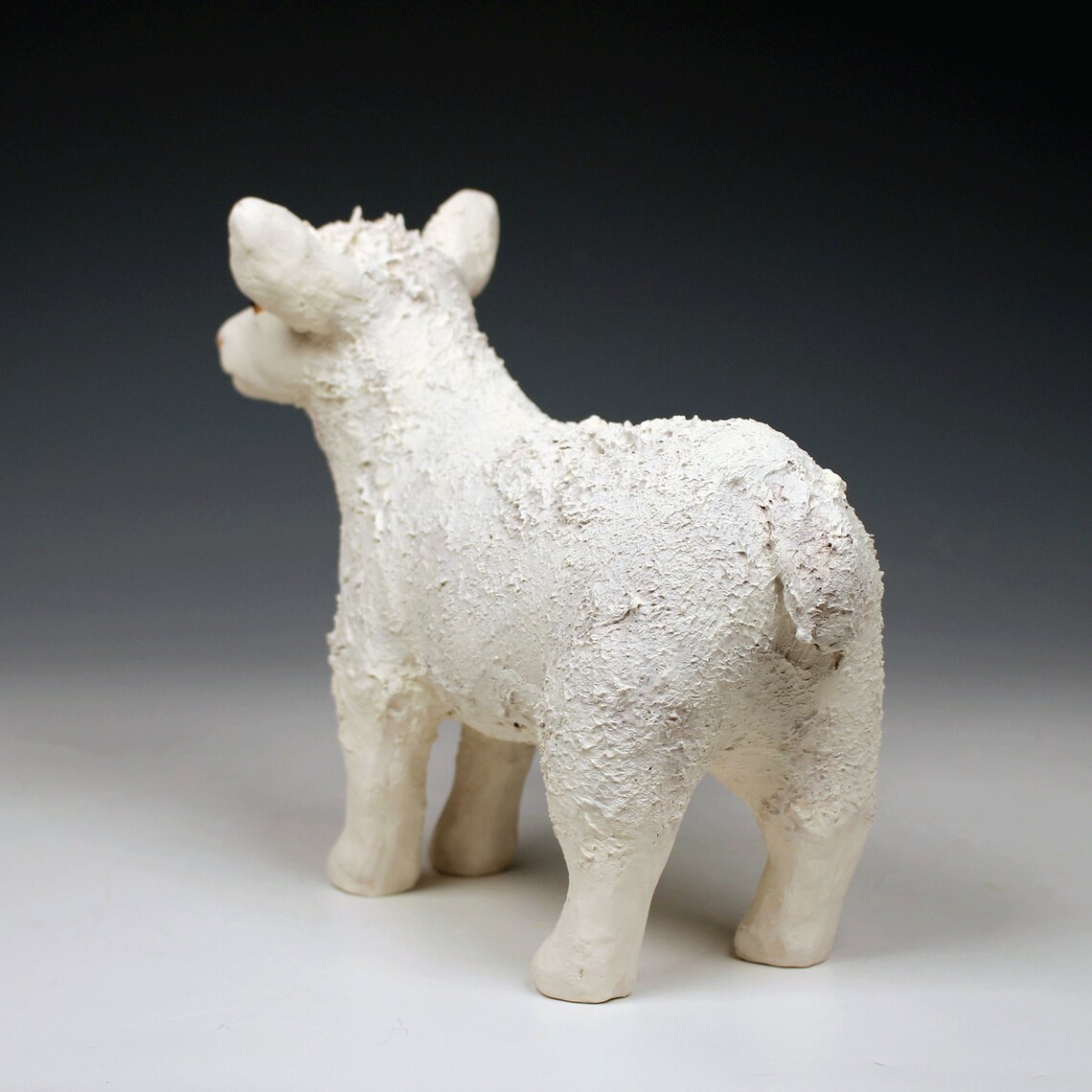 Ceramic Lamb, Innocent, Pretty Lamb Sculpture - Etsy