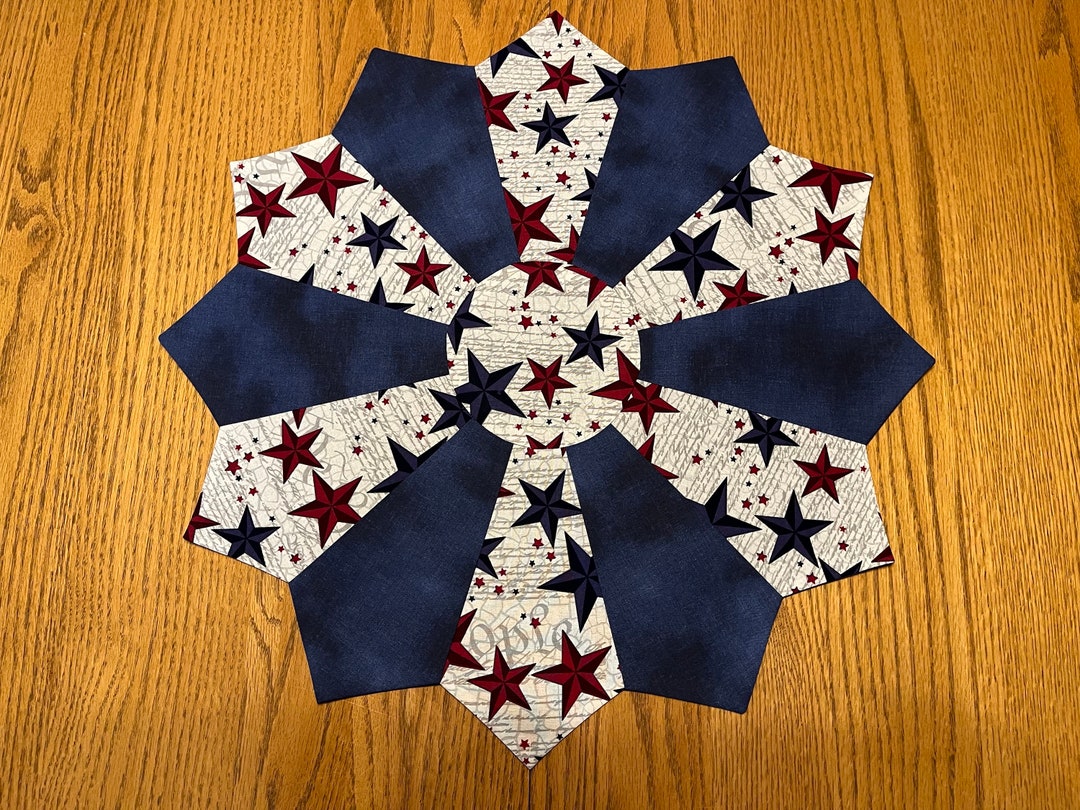 America Stars USA Patriotic Red White Blue Table Decoration Dresden ...