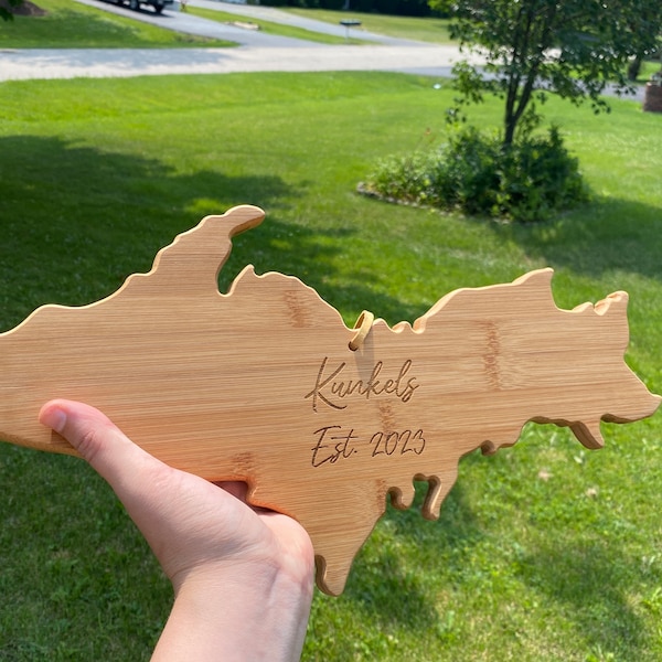Upper Peninsula Charcuterie Board - Etsy
