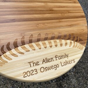 Engraved Baseball Gift Cheeseboard, Softball Coach Gift, Baseball Coach ...