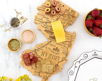 New Jersey Cutting Board - Etsy