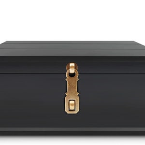 Firefighter Personalized Wood Keepsake Box With Lock, Engraved for ...