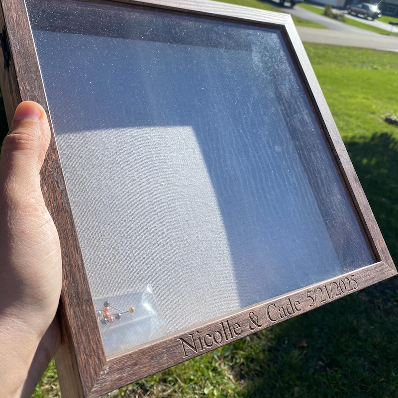 Linen Shadow Box Frame - Etsy