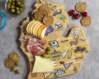 Michigan State Platter - Etsy