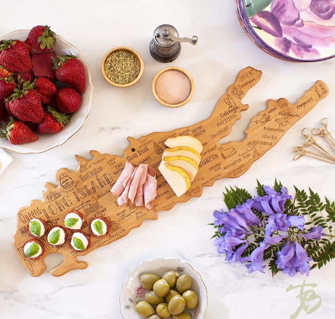 Long Island CUSTOM Shaped Cutting Board and Charcuterie-gifts for Her ...
