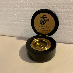 Engraved Military Compass Gift, Personalized Army Compass Gift, Navy ...