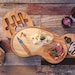 Personalized Golf Cheese Wood Cutting Board Gift With Utensils Golfer ...