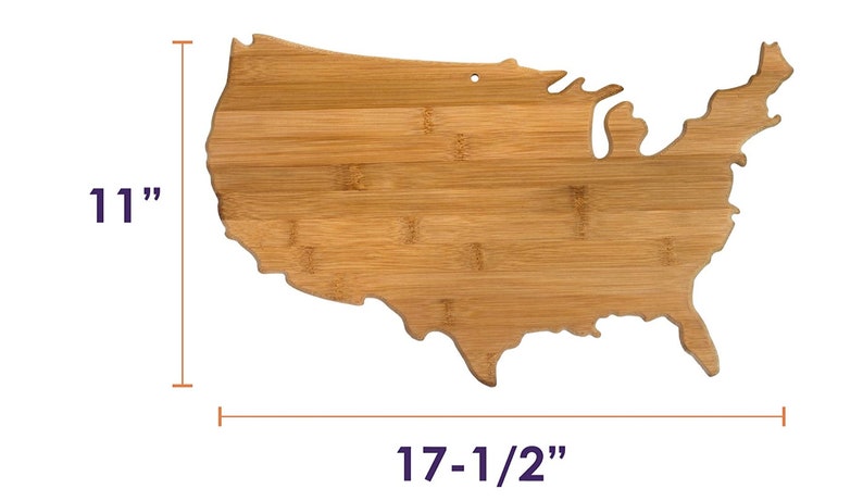Personalized USA Shaped Cutting Board and Charcuterie-gifts for Her/him ...