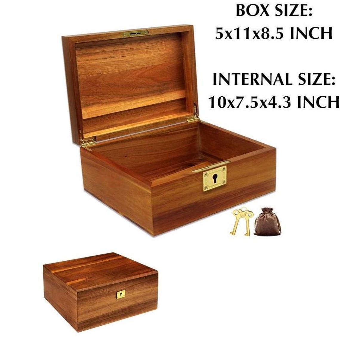 Personalized Firefighter Keepsake Box, Engraved Wooden Box With Lock - Etsy