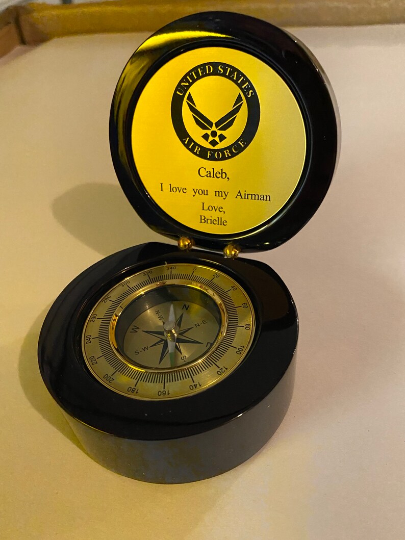 Engraved Military Compass Gift Personalized Army Compass - Etsy