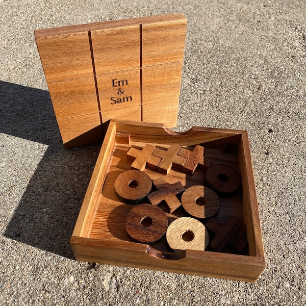 Wooden Coffee Table Games - Etsy