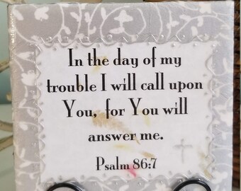 Scripture Tile - Etsy